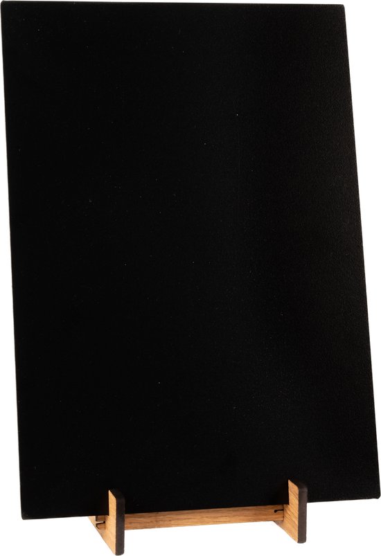 Houten Mini Ezel / Houder Met A4 Krijtbord - Type: TPT-Licht Geolied ...