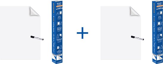 Legamaster - magic-chart - whiteboard - folie - 60x80cm - wit - 25 vel ...