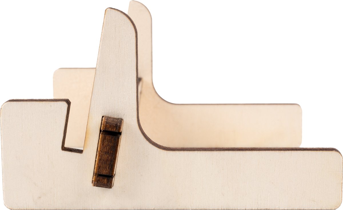 Houten Mini Ezel / Houder Met A4 Krijtbord - Type: TPT-Onbewerkt + A4 | bol