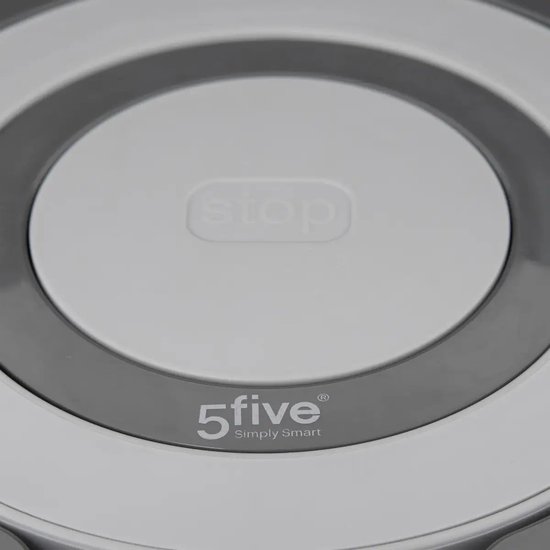 5Five Slazwierder met handvat - 5.5L - Grijs | bol.com