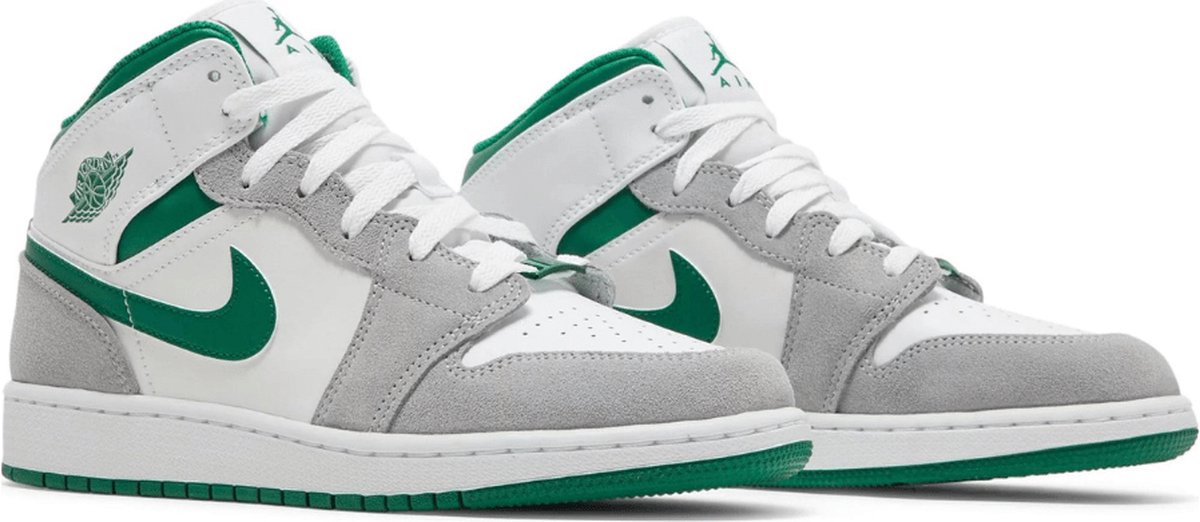 Jordan 1 Mid SE White Pine Green Smoke Grey (GS) EUR 36.5/ 4.5 Y DC7248 ...