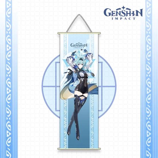 Genshin Impact - Eula - Cryo - Poster - Anime Merchandise - Manga ...