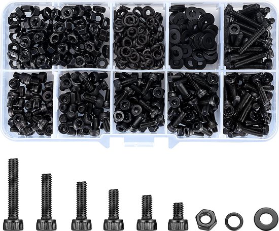 zelftappende schroeven-assortimentset / universal screw assortment box ...