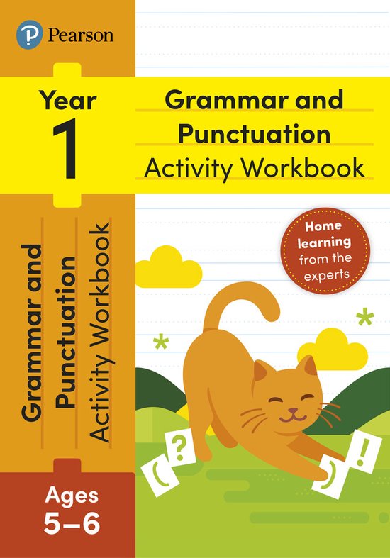 Pearson Learn at Home Grammar & Punctuation Activity Workbook Year 1 ...