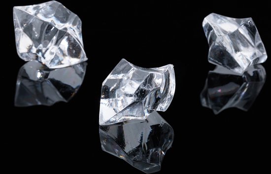 Relaxdays nep diamanten - set van 180 - namaak diamanten ...