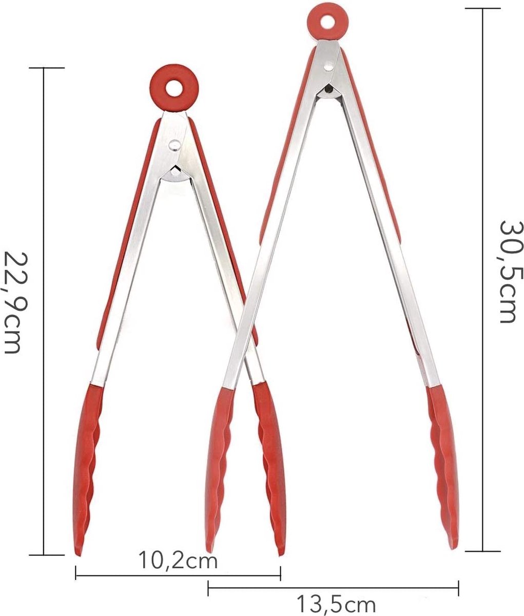 Pinces de cuisine et de barbecue, pinces de cuisine en acier inoxydable ...