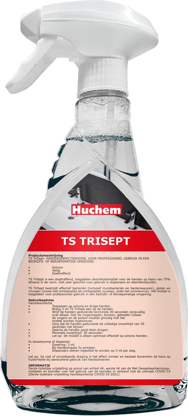 Trisept Desinfectie Sprayer | 500 ml | Hygiëne | bol