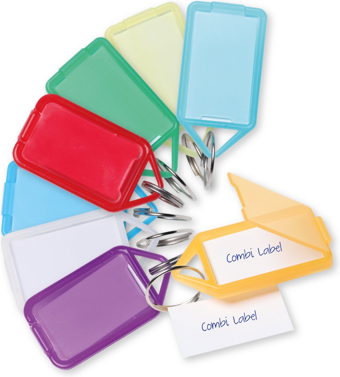 Combi-Label Openklapbare Openklapbaar Sleutellabel – Sleutellabels met ...