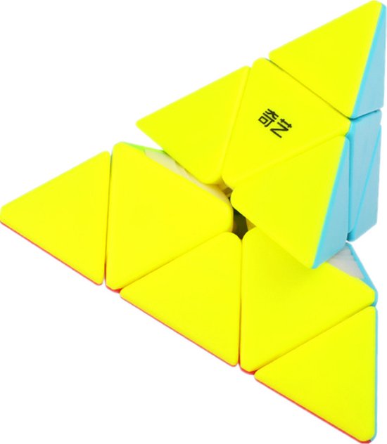 Qiyi Piramide Kubus 3X3 - speedcube - 3X3X3 Piramide Puzzel Kubus ...