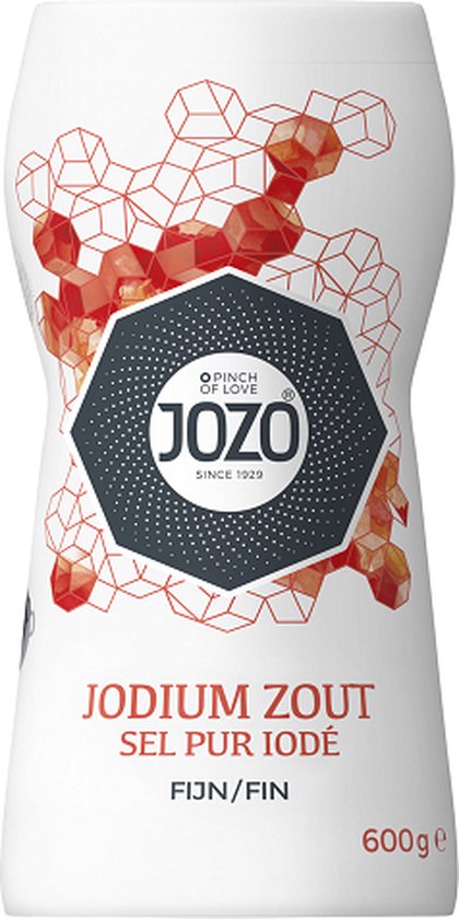 Jozo Jodiumzout 600 gr per bus, tray 12 bussen | bol