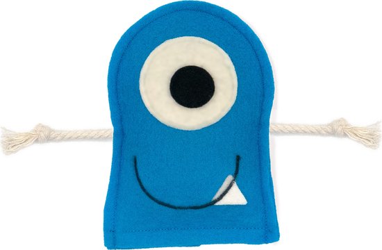 Catnip monster uit wolvilt - wasbaar en hervulbaar - sterk ...