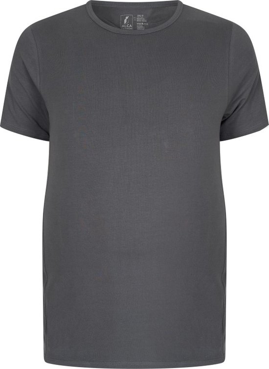 Alca ronde hals T-Shirt Ronde Hals Usa Grijs 5XL | Grote maten |Buikmaat 145 -150 cm... | bol