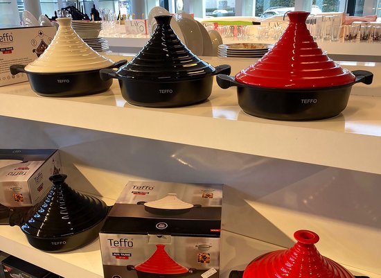 Teffo Tajine - Luxe Aluminium Tajine inductie - Ø 32cm - Geschikt voor ...