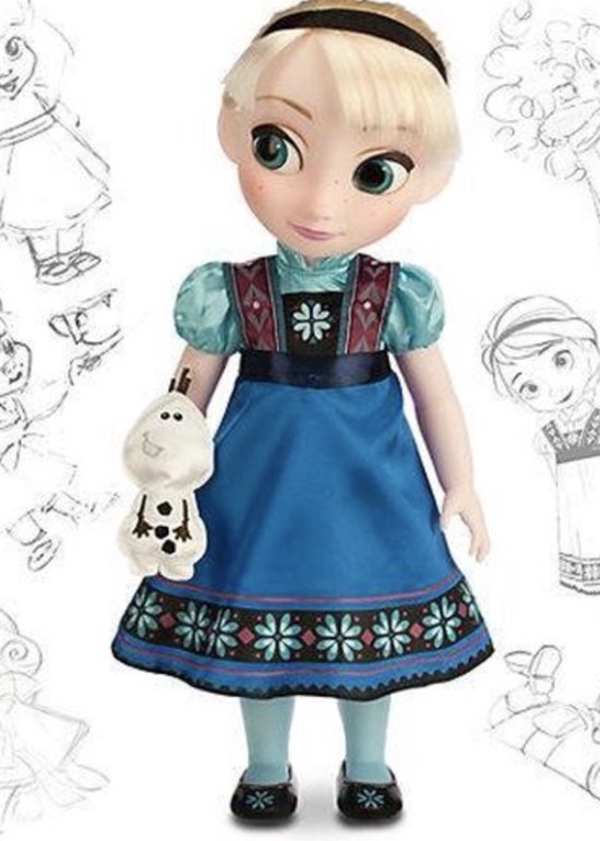 disney animator collection frozen elsa poppen verjaardag | bol.com