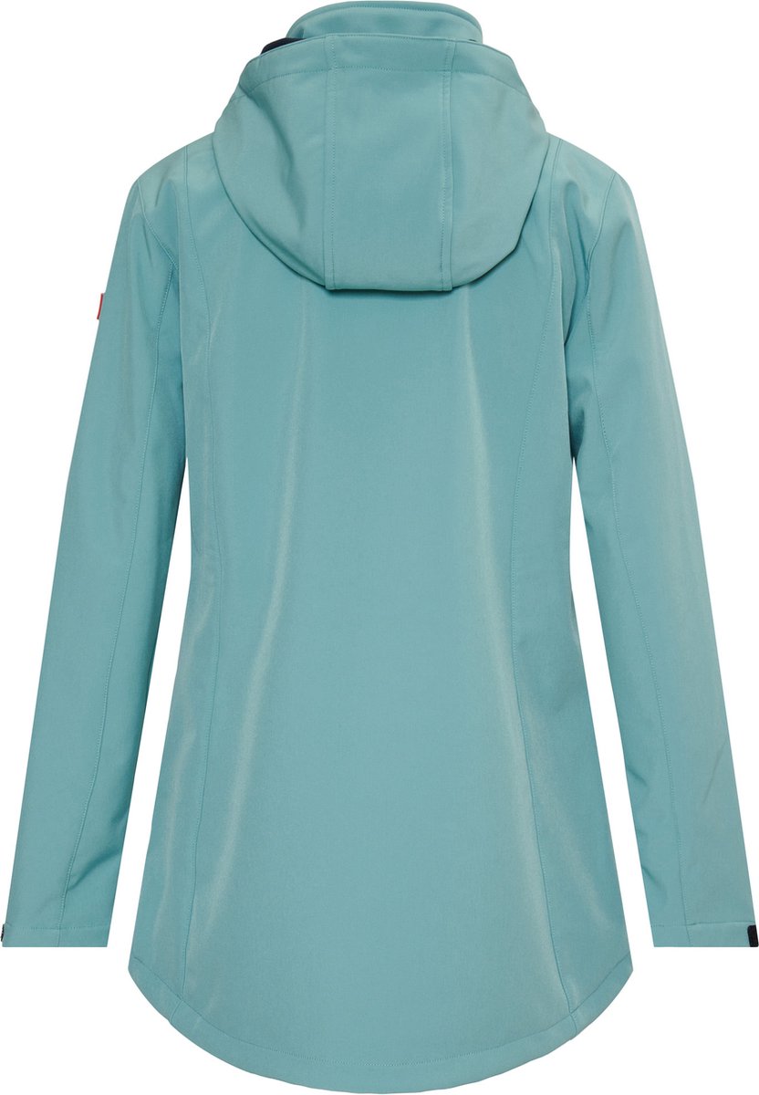 Nordberg Iris - Softshell Outdoor Zomerjas Dames - Mineral Blue - Maat ...