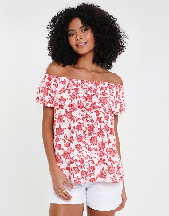 Threadbare Denim Corps Blouse | bol