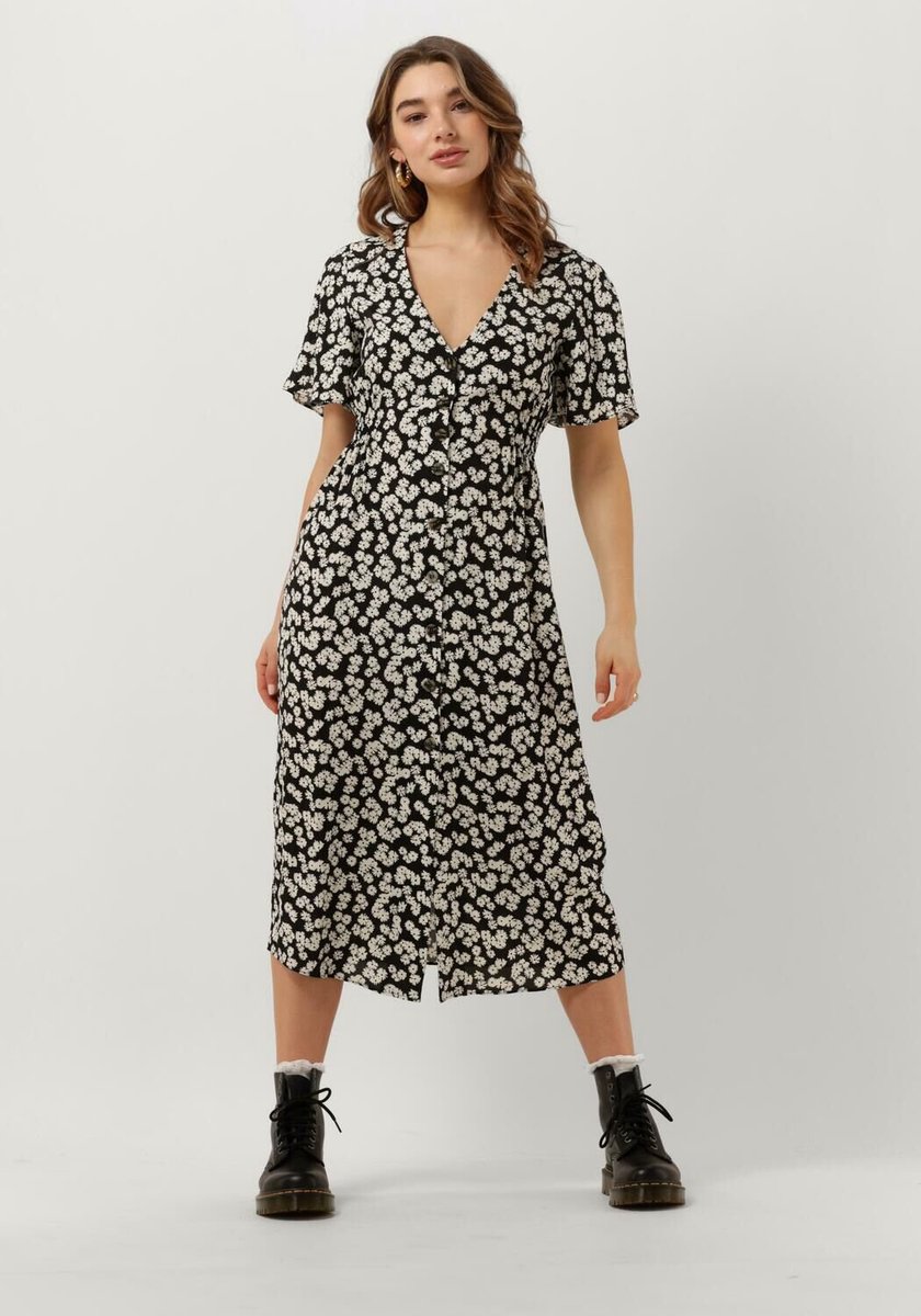 Catwalk Junkie Dr Indy Midi Jurken Dames - Rok - Jurk - Zwart - Maat XS ...