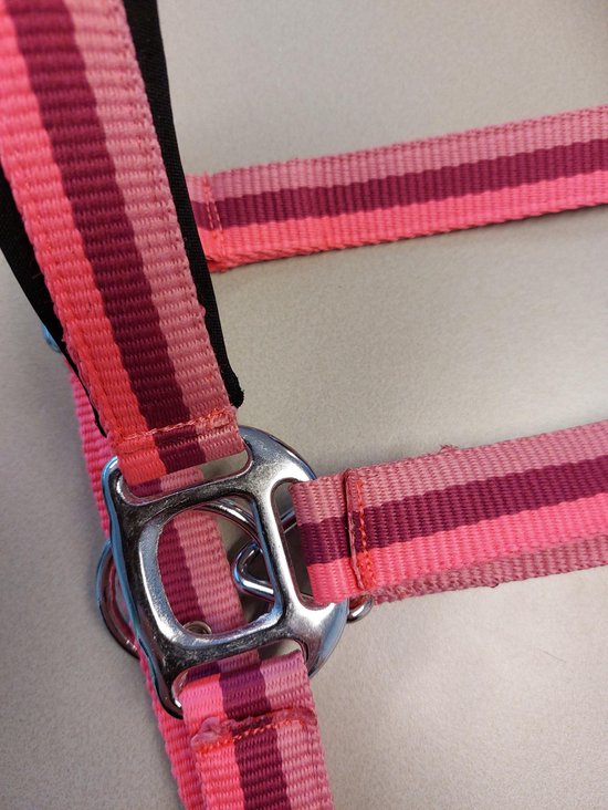HKM - halster - roze lila - onderlegd - pony - halstertouw | bol