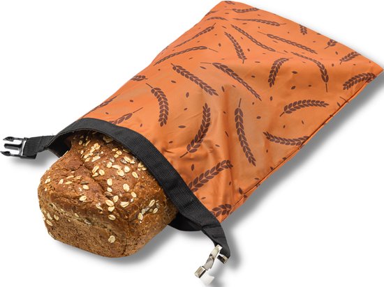 BROODNODIG® - Herbruikbare Broodzak (44x30cm) – 100% RPET – Broodzakken ...