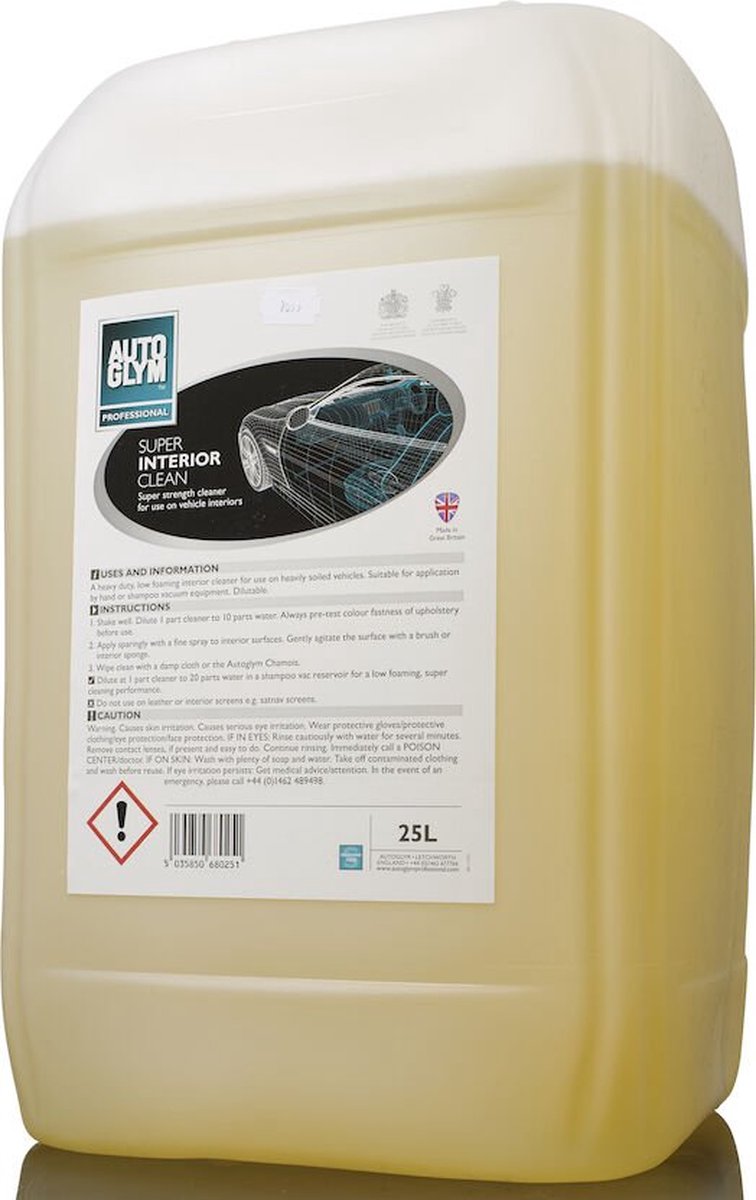 AUTOGLYM Super Interior Clean 25 liter | bol