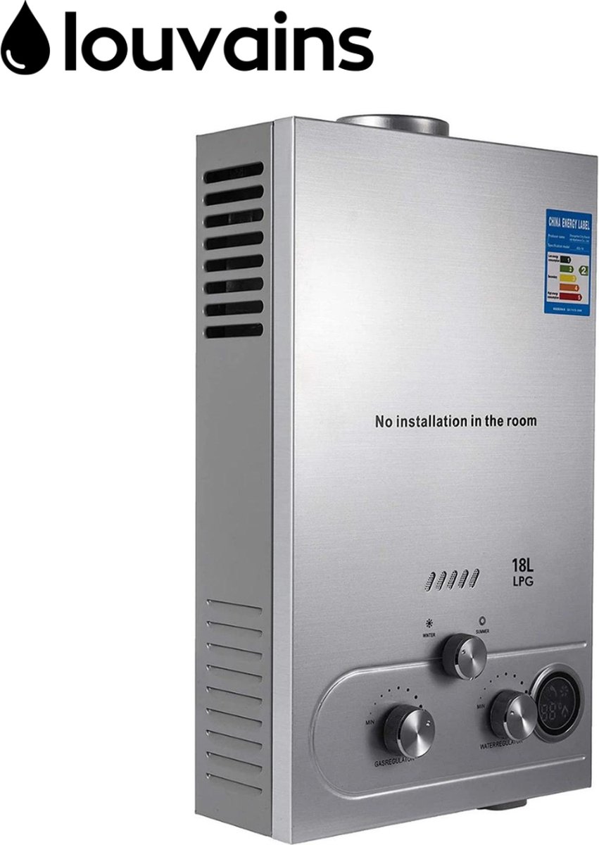 LOUVAINS® Boiler - Camping - Instant Boiler - Elektrische Boiler - 8L ...