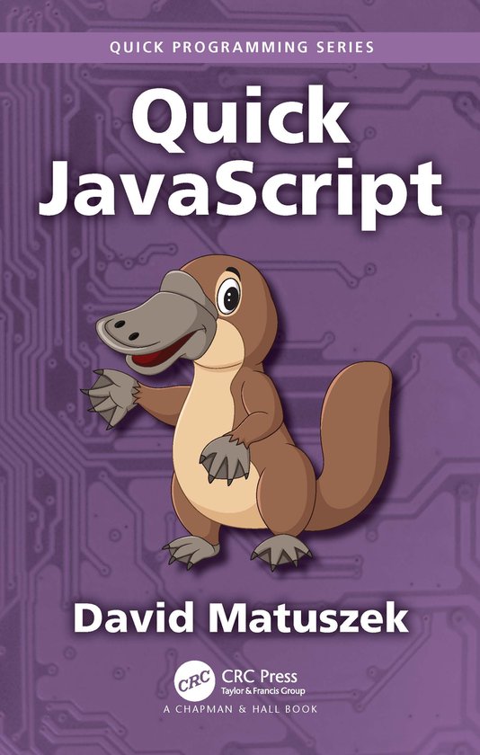 Quick Programming- Quick JavaScript, David Matuszek | 9781032417561 ...