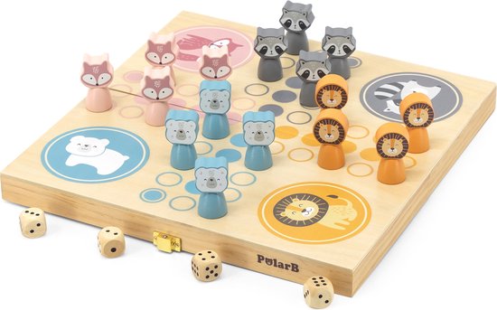PolarB - Ludo Spel "mens erger je niet" | Games | bol.com