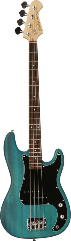 Fazley Outlaw Series Peacemaker Basic Blue guitare basse électrique ...