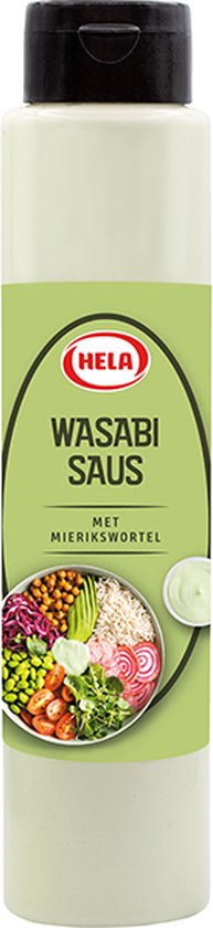 Hela Food & Flavour Wasabisaus met Mierikswortel 800 ml | bol.com