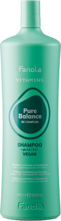 Fanola - Vitamins Pure Balance Be Complex Shampoo | bol