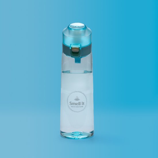 Smell It Water Bottle - Waterfles met geurpod - incl Cola pod - Sky ...