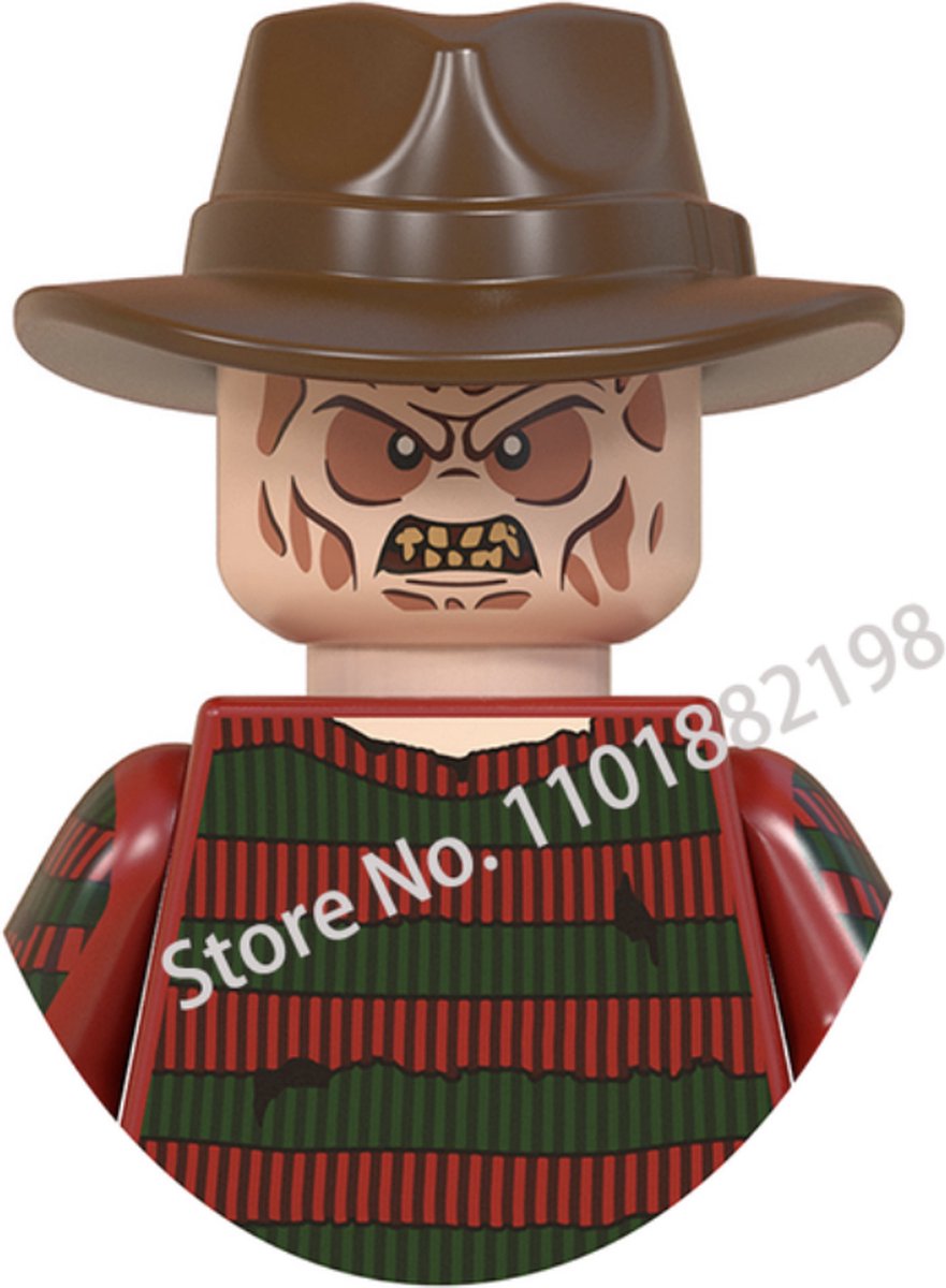 Lego Freddy Krueger Movies Nightmare On Elm Street Minifigure: Freddy