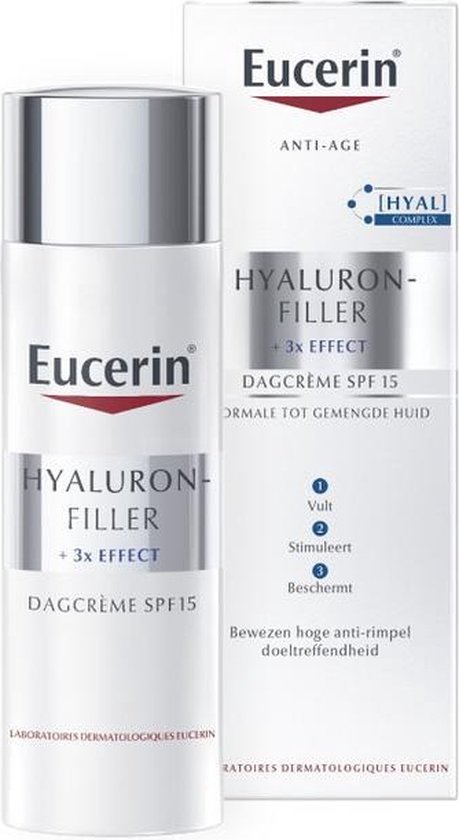 Eucerin - HYALURON FILLER SPF 15 (Normal to Combination Skin) Intensive ...
