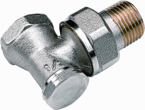 Comap Voetventiel vernikkeld 1/2 haaks Kvs = 220 m3/h 3428 | bol