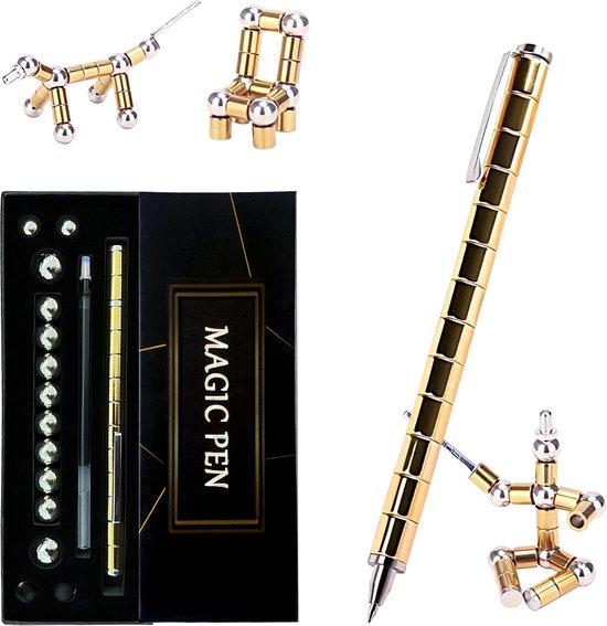 Fidget Pen Goud Magic Pen - Fidget Toys - Touchscreen Pen | bol.com