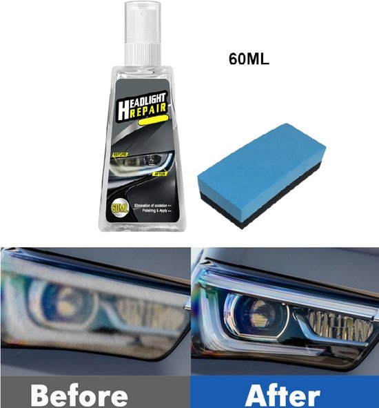 TLVX Autolamp polijst / Koplampen polijsten / Oxidatie Autolamp ...