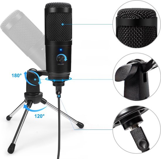 Microfoon - Gaming En Streaming - Gaming Microfoon - Microfoon Voor PC ...