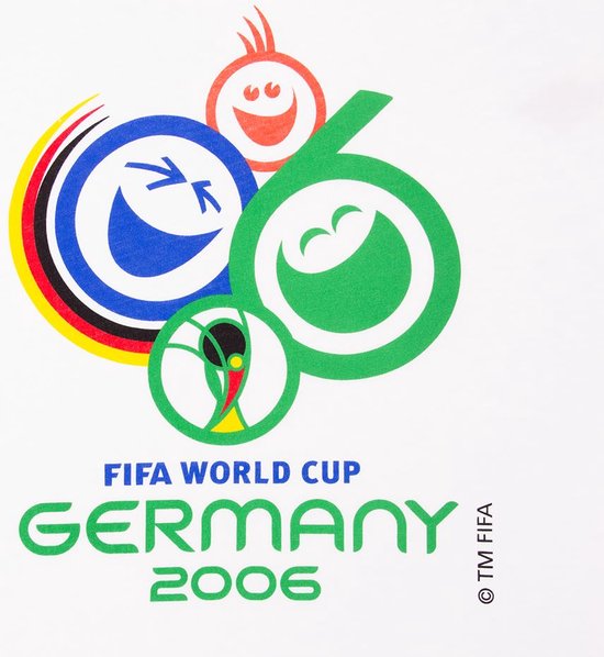Germany 2006 World Cup Emblem T-Shirt White S | bol.com