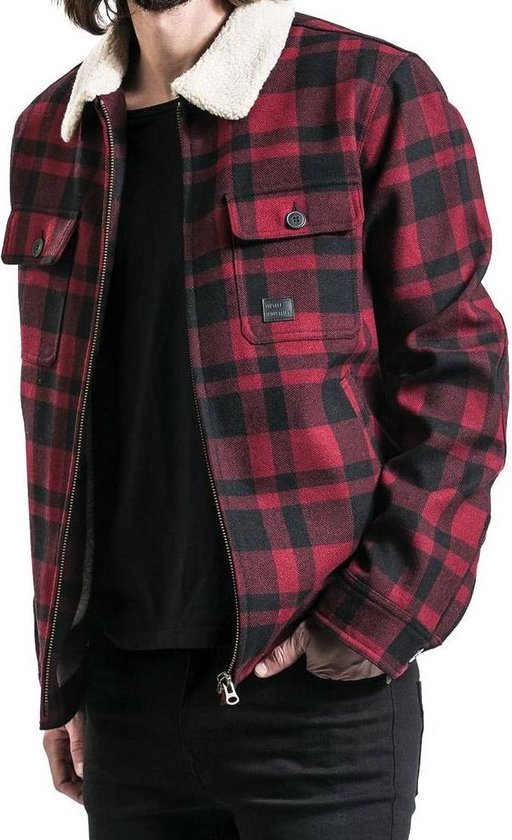 Vintage Industries Cavan jacket red | bol