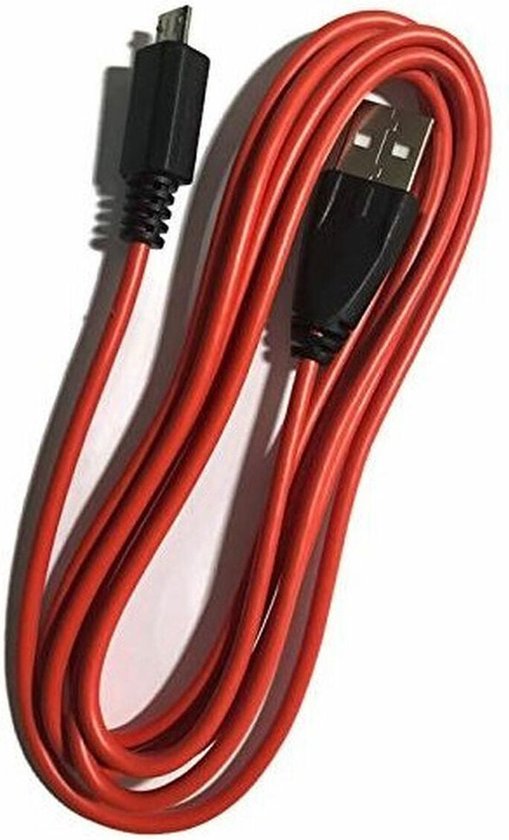 USB-kabel Jabra 14201-61 Zwart/Rood Rood Zwart | bol.com