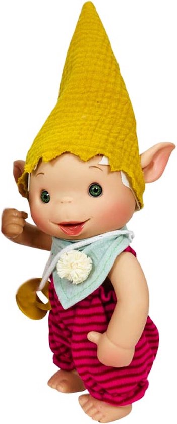 Pop Elf Duendys Jongen Donkerroze Oker 26 cm | bol.com