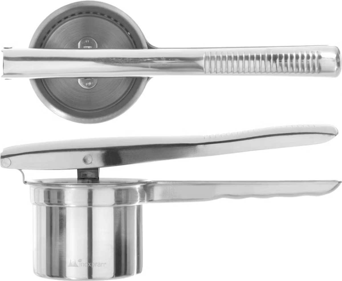 Inoxpran RVS Aardappelpers – Aardappelstamper – Pureeknijper ...