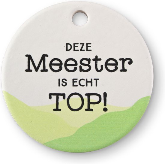 Meester - Magneet - Keramiek - Miko | bol