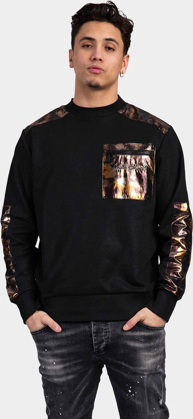 Carlo Colucci C6317 Sweater Heren Zwart - Maat: S | bol