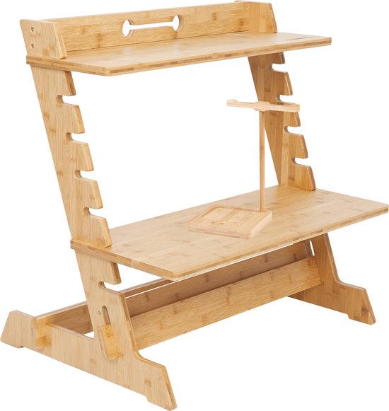 Manzibo Zit-sta Bureau - Bureau Verhoger - Verstelbaar - Computertafel ...