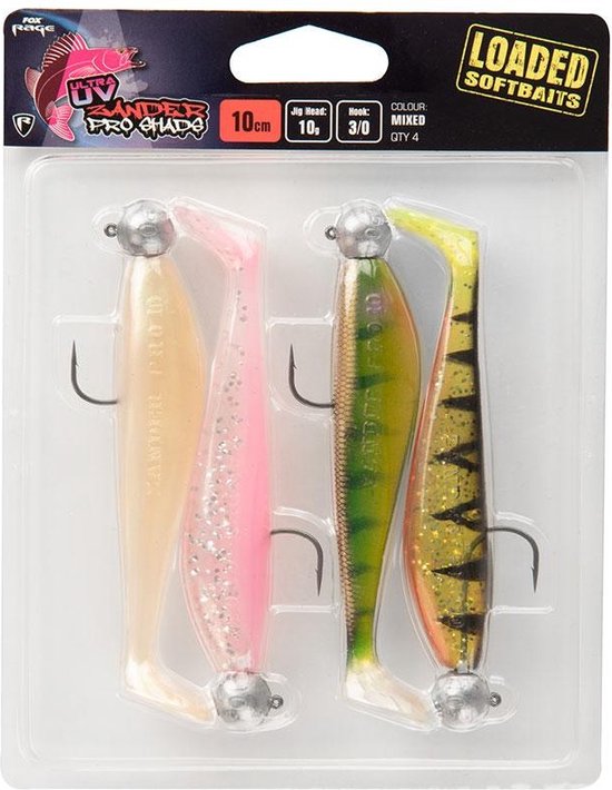 Fox Rage Zander Pro Loaded UV - 12 cm - mixed colour pack | bol