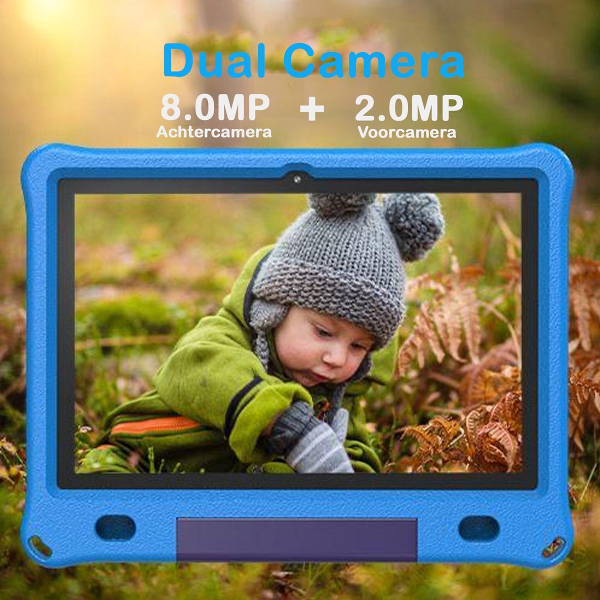 Kindertablet - tablet - 10.1 inch - 64GB - Android 12 - RAM 3GB - 6000MAH - Ouderlijk... | bol.com