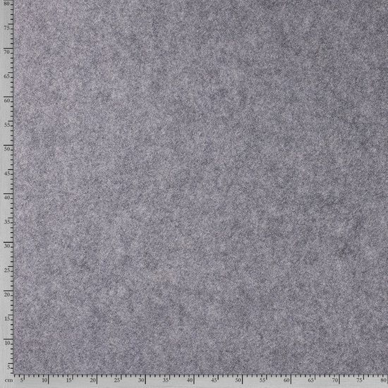 10 meter vilt - 3mm dik vilt - Grijs - 90cm breed | bol