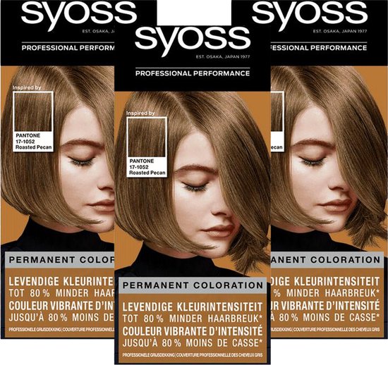 Syoss Pantone 6-66 Roasted Pecan Permanente Haarverf ...
