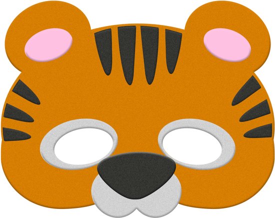 Folat - Masker Vilt Tijger | bol